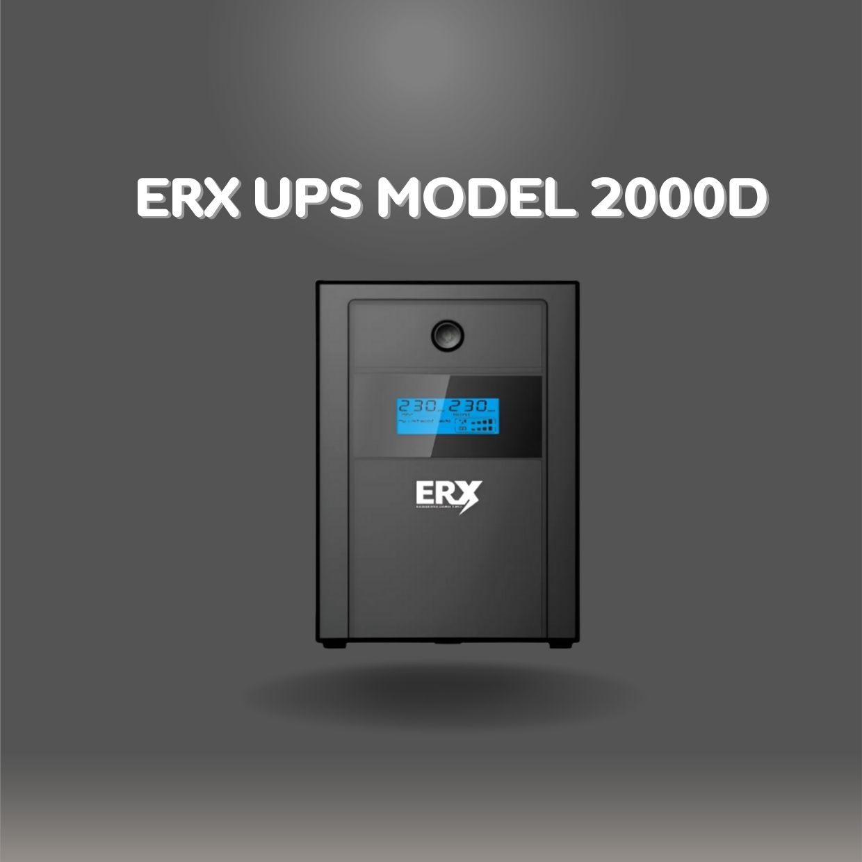 ERX UPS MODEL 2000D - Enerex